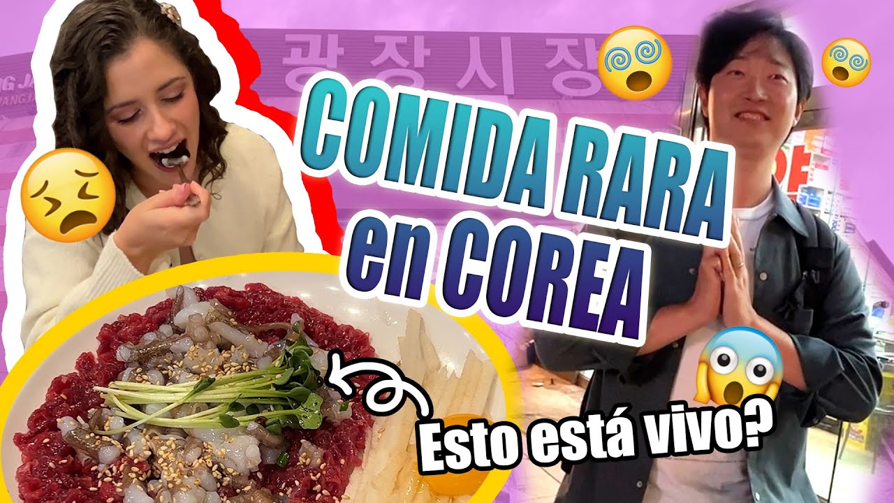 ¿Esto es PULPO VIVO?: Comida MUY RARA en Corea | No termina bien 😱😰 ...