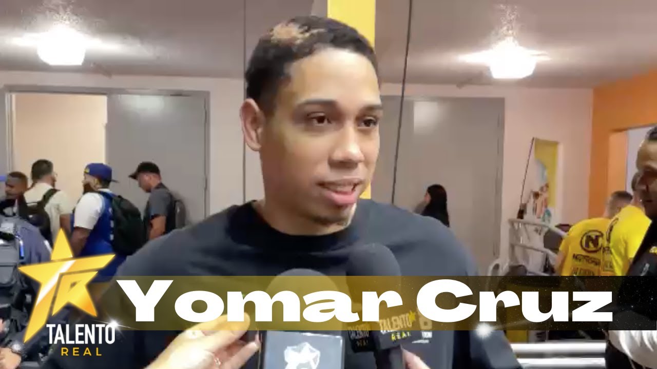 Yomar Cruz reconoce el momento histórico que viven los Gigantes - YouTube