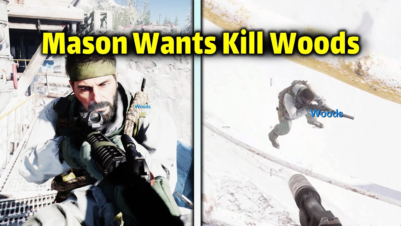 What If Mason Tries To Kill Woods? | Call of Duty: Black Ops Cold War ...