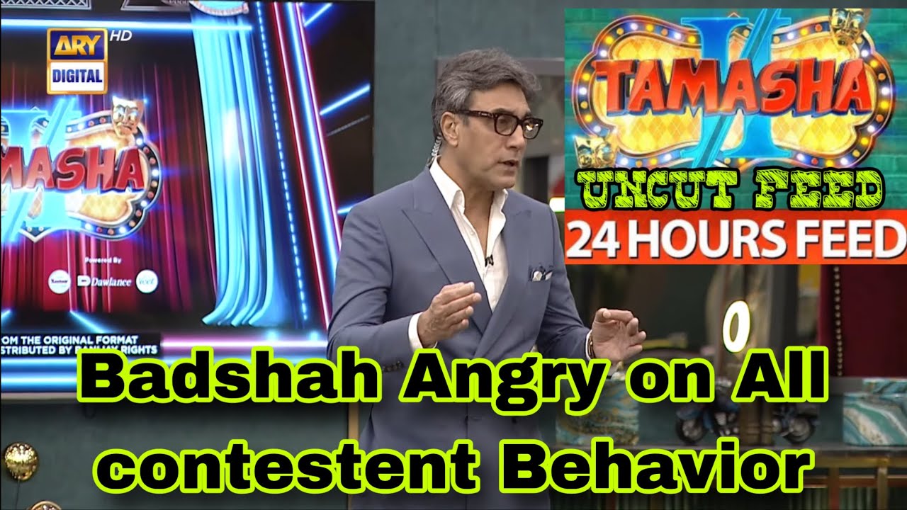 Why Badshah Angry On All Contestents? | Adnan Saddique | Tamasha Season ...