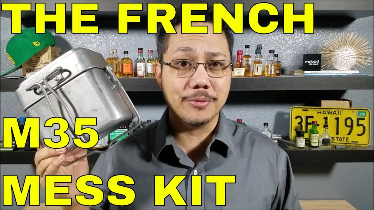 ONE OF THE BEST MILITARY SURPLUS MESS KITS THE FRENCH M35 - YouTube