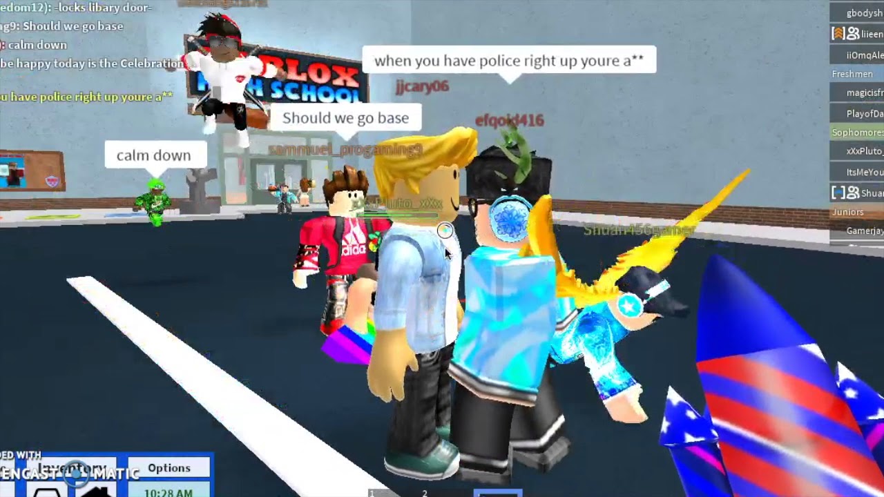 -Lukas- ROBLOX HIGH SCHOOL CELEBRATION! - YouTube