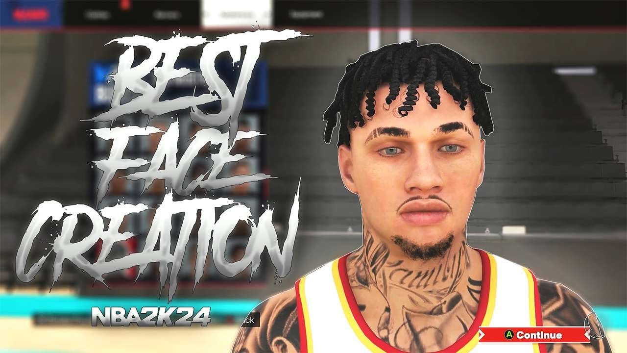 NBA 2K24 BEST COMP FACE CREATION !!! (Next-Gen) - YouTube