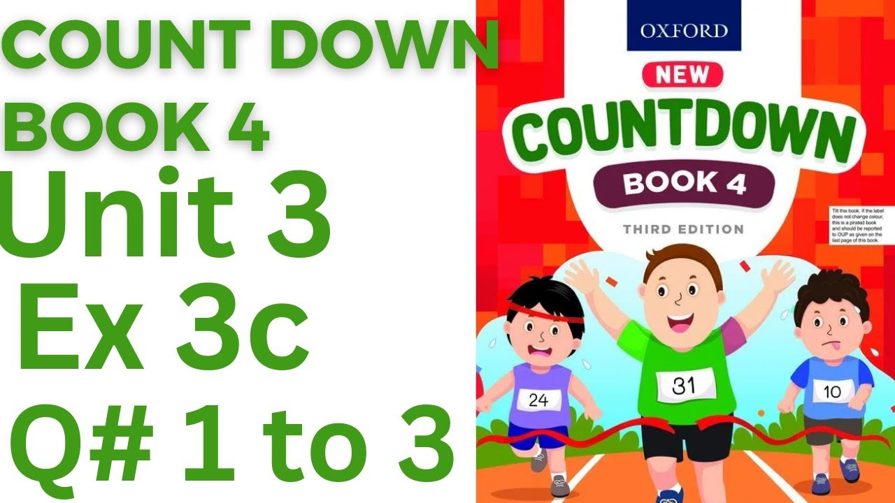 oxford countdown book class 4 Unit 3 Ex 3c || class 4 Unit 3 Ex 3c Q# 1 ...