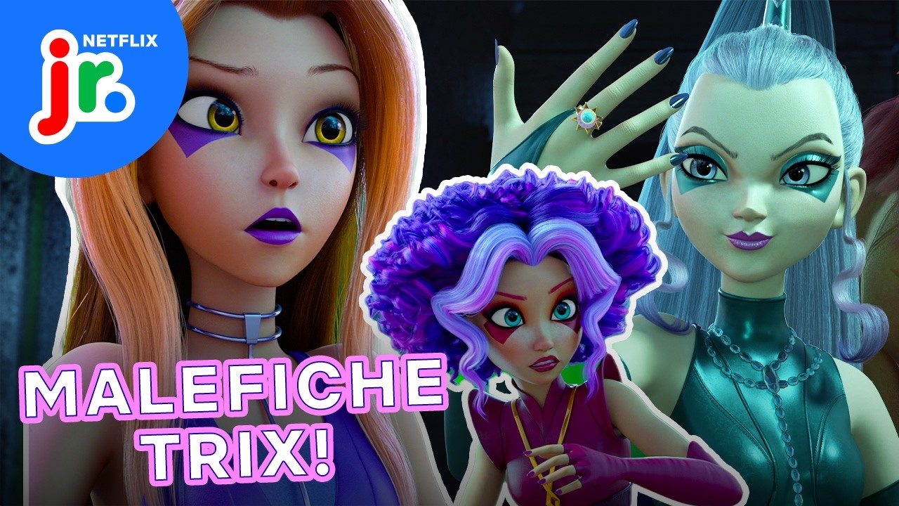 LE MALEFICHE TRIX 🧊⚡️🌀 Winx Club: The Magic Is Back 🧚‍♀️ | Netflix ...