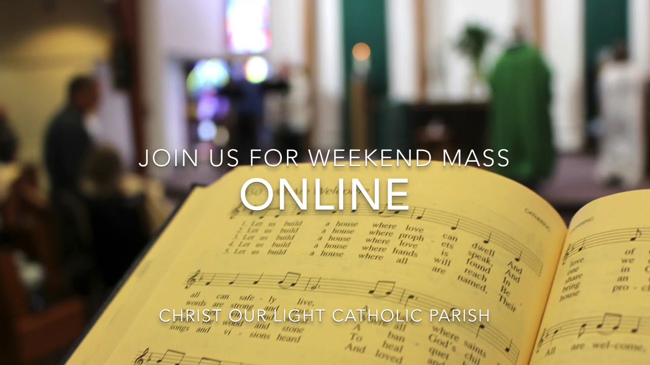 Join us for Mass... - YouTube