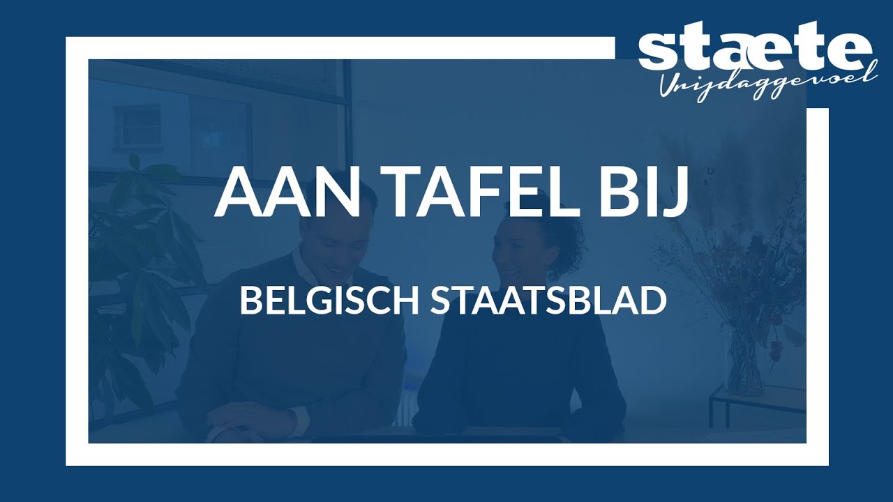 Wat is het Belgisch Staatsblad en wat betekent het voor jouw ...