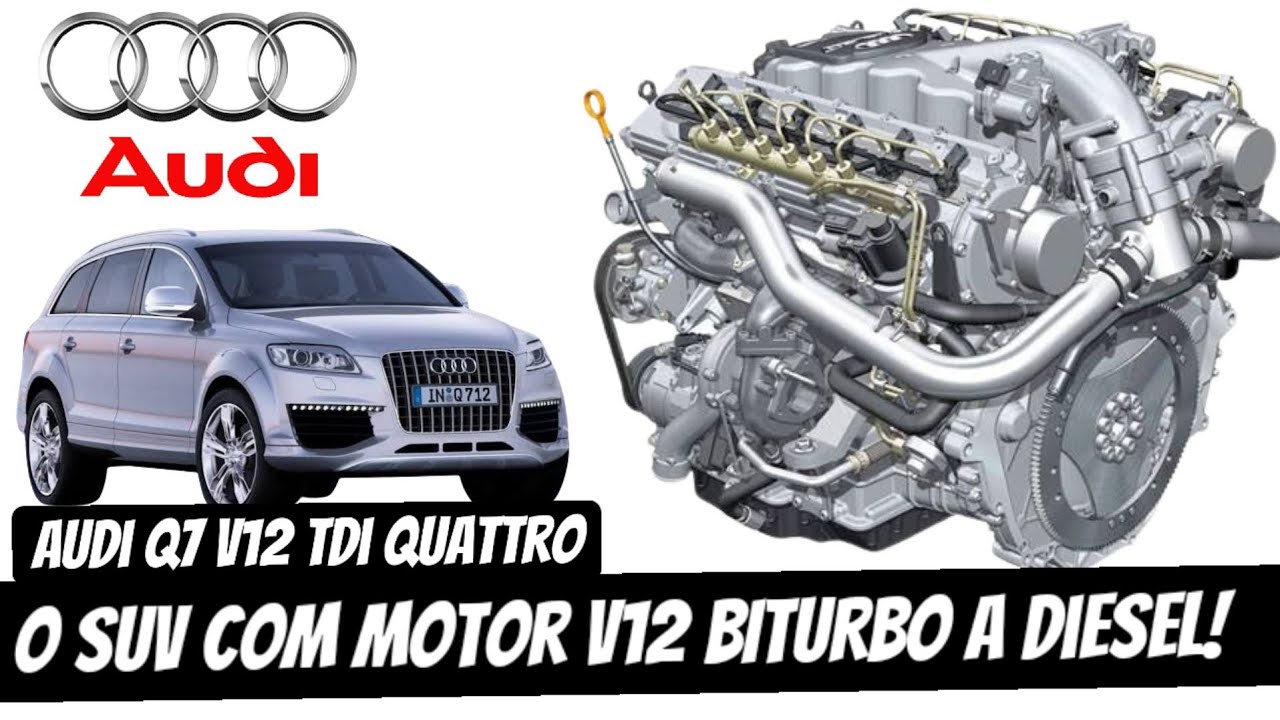 O SUV DA AUDI COM MOTOR V12 BITURBO A DIESEL!! - YouTube