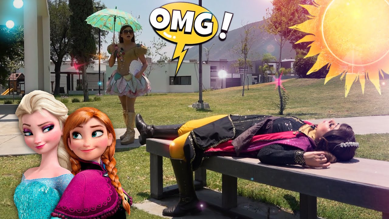 ¡A LA PRINCESA ANNA LE DIO UN GOLPE DE CALOR!😨Hadita Flowi al rescate ...