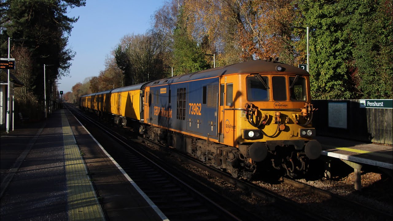 GBRf Class 73s on test trains and RHTT’s - 29/11/23 - YouTube