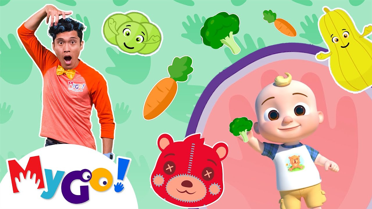 Yes, Yes Vegetables Song- Song of the Day (Cocomelon) | 😋🥕 | ASL | MyGo ...