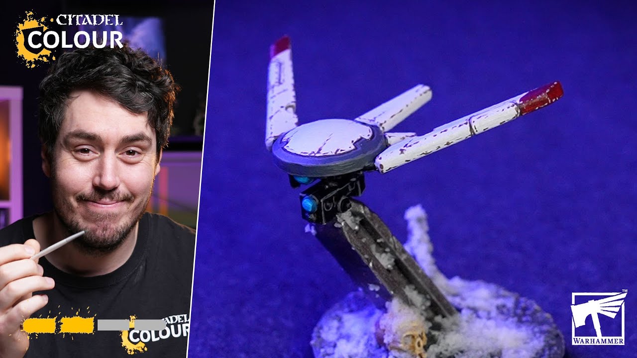 How To Paint: Vespid Stingwings Oversight Drone | Intermediate ...