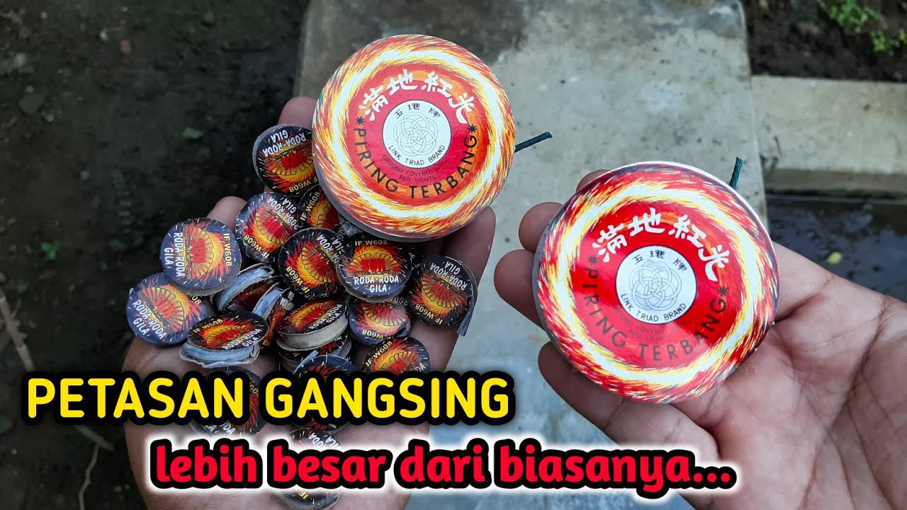 MAIN PETASAN GANGSING PALING BESAR - Gasing Model terbaru - YouTube