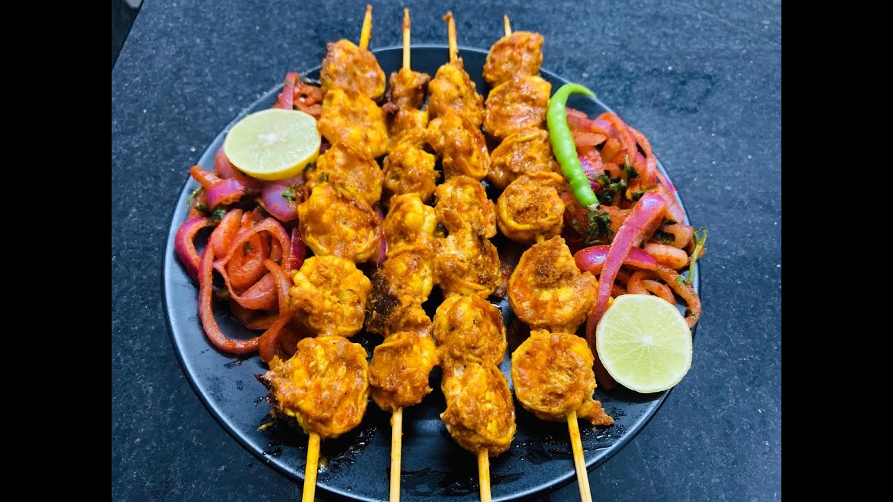 How I make Tandoori Prawns| तंदूरी झिंगा | Tandoori Jhinga | तंदुरी ...