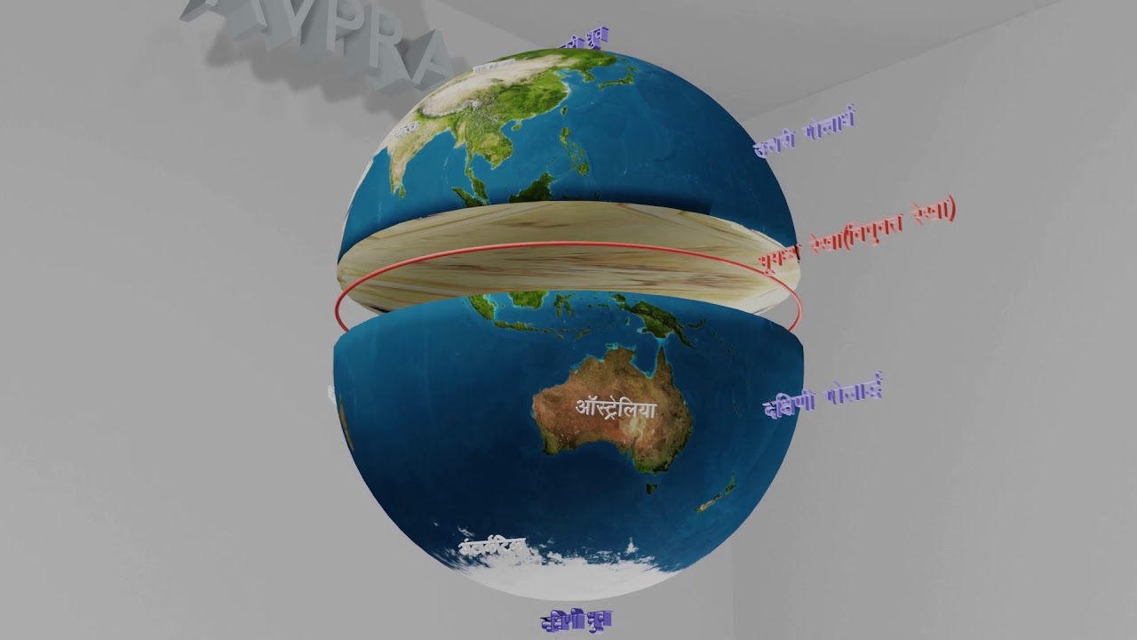 3D Equator latitude And 3d-equator-latitude-and