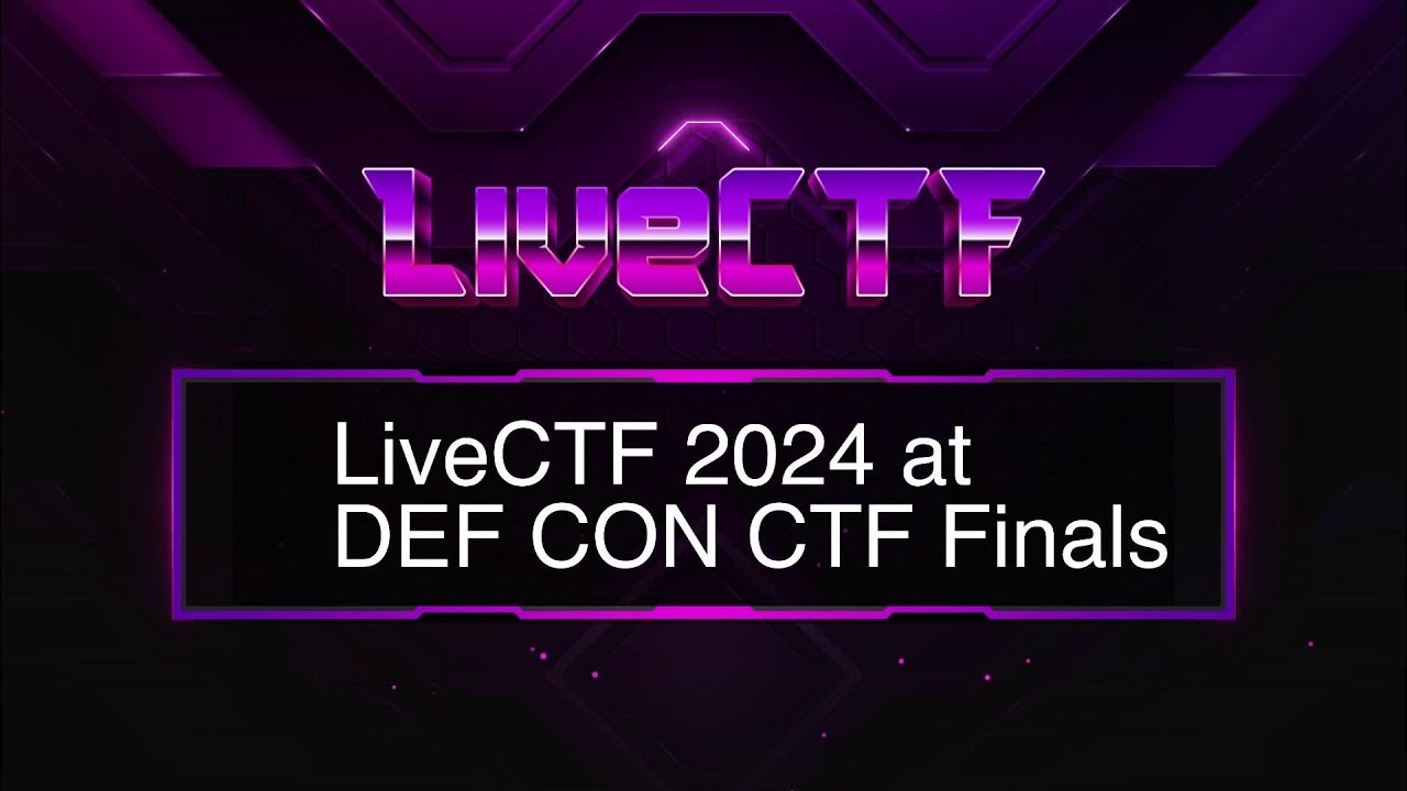 LiveCTF @ DEF CON 2024 Finals - Day 1 Dedicated Non-Commentated Position 1 - YouTube