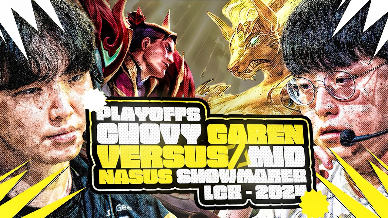 😈 CHOVY GAREN MID vs NASUS DE SHOWMAKER en LCK?? 🤯// GEN G vs DK ...