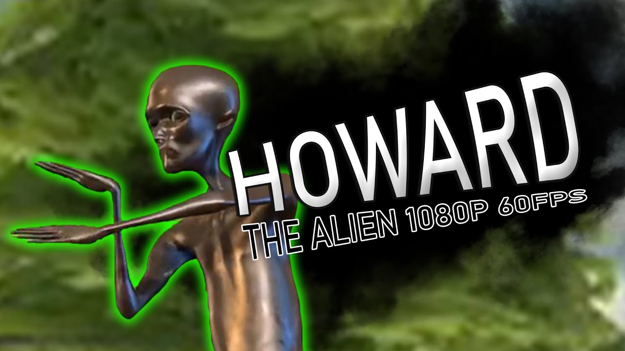 Howard the Alien (1080p 60fps) Chroma key Green Screen - YouTube