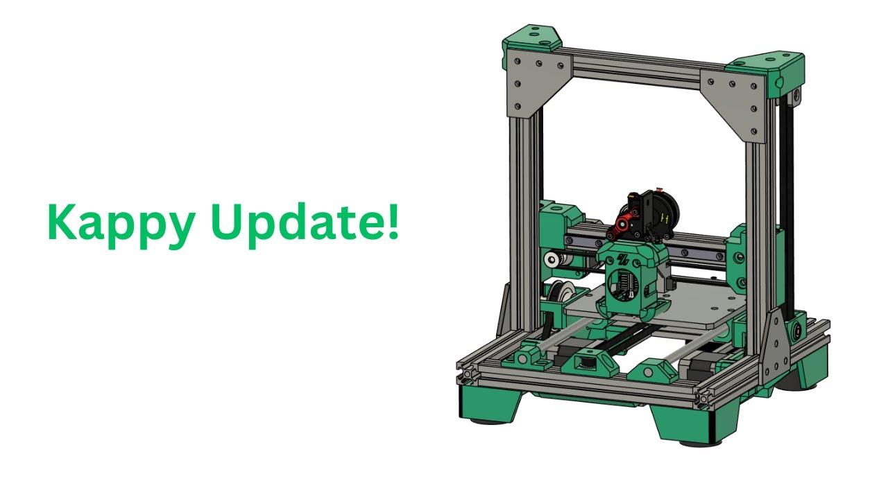 My Beginner Friendly 3D Printer Called Kappy! - Small Update ...