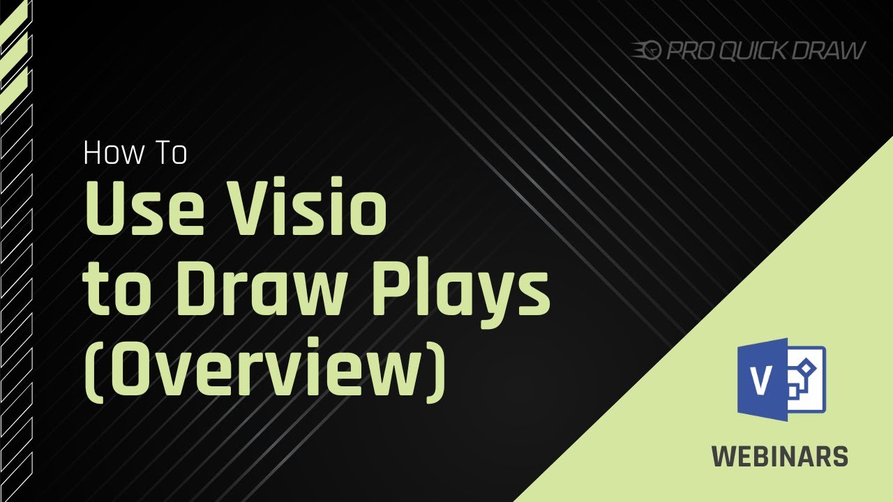How to use Visio to Draw Plays (Overview) - YouTube