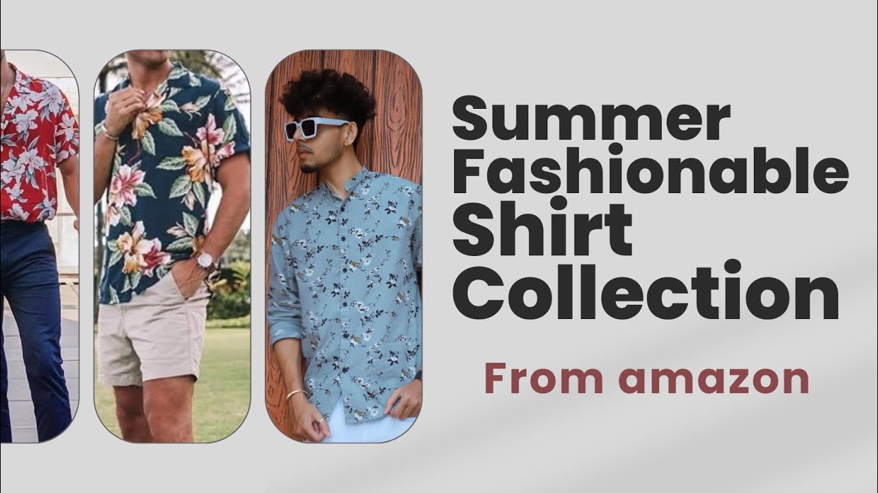Men’s Printed Shirts collection 🔥 from Amazon - YouTube