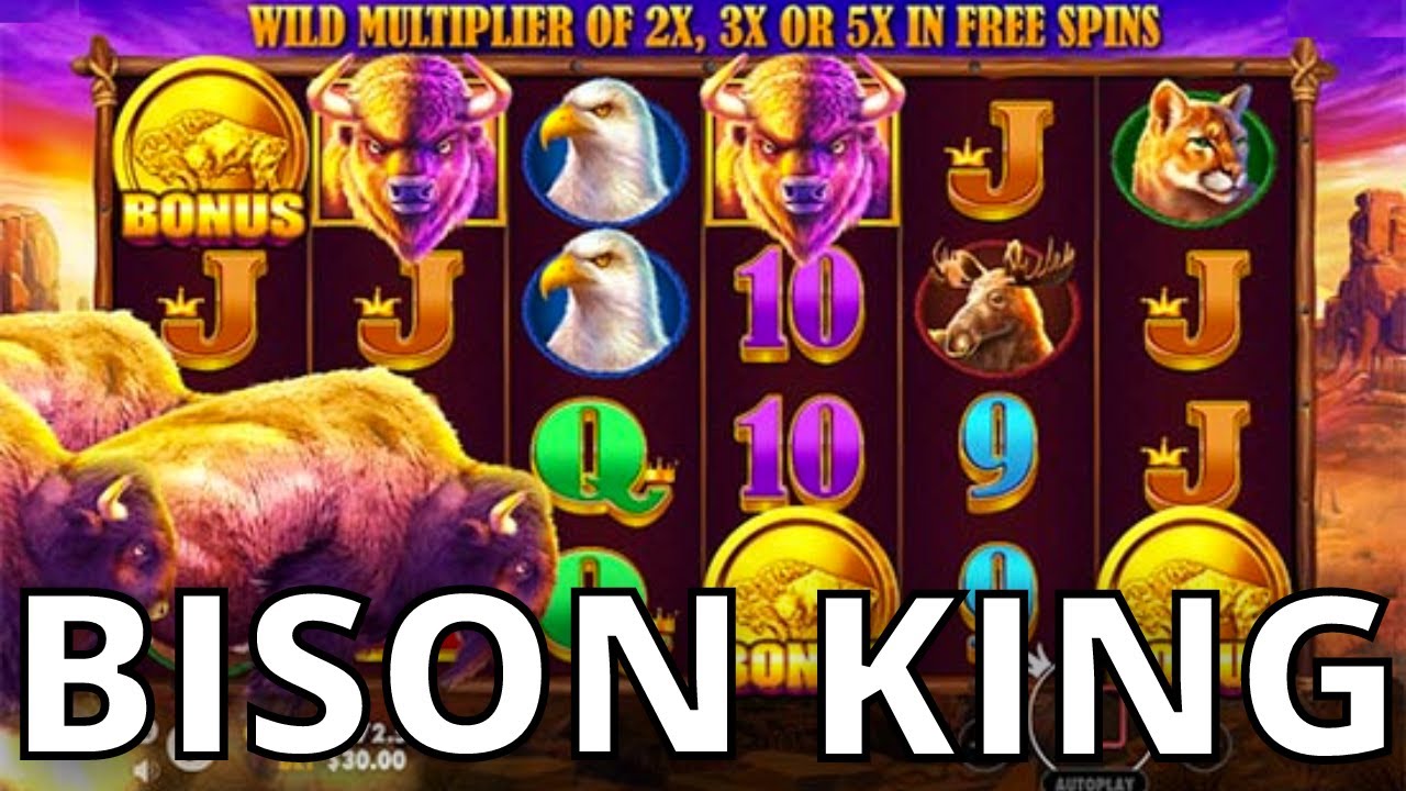 Are You Looking For a WILD Casino Slot Machine? Discover the BISON KING ...