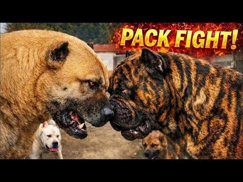 I Let Kangal and Escobar Loose in the Pack! Leadership Battle With a $6,200 Cane Corso!