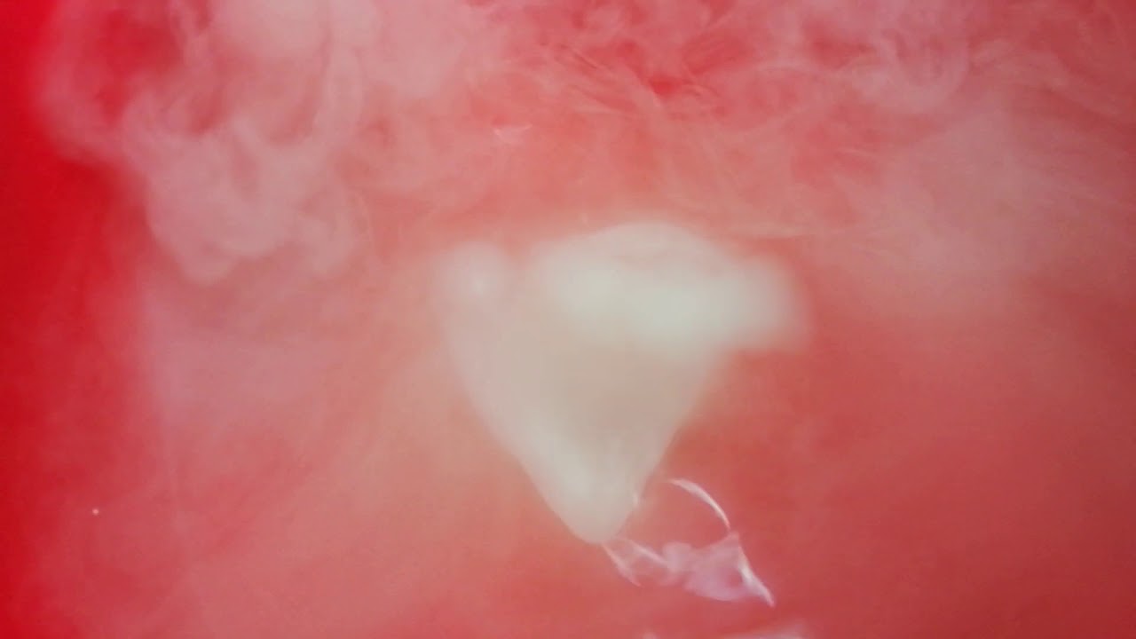 Icy volcano! - dry ice + water experiment - YouTube