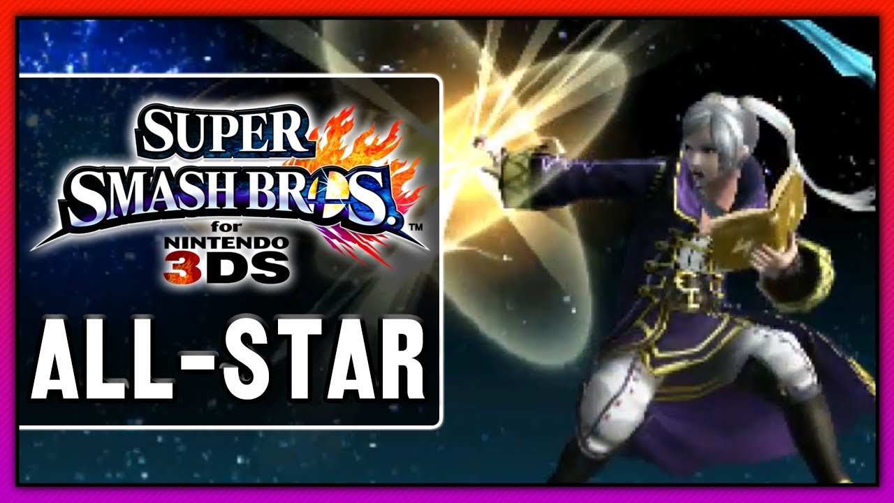 Super Smash Bros. for Nintendo 3DS - All-Star | Robin - YouTube
