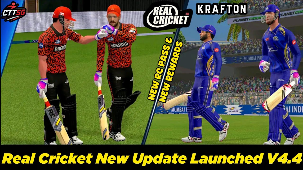 Real Cricket New Update V4.4 Launched | New RC Pass Features | Hidden ...
