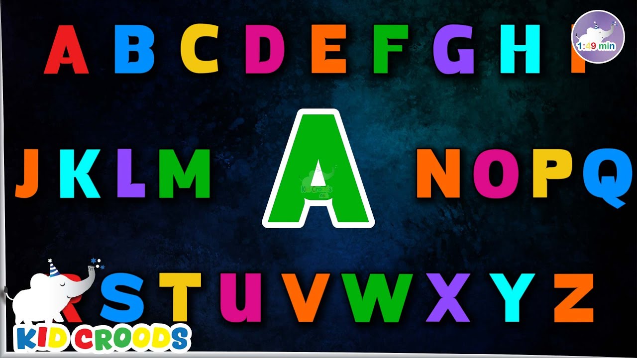 ABC Song | Alphabet for Kids | The Alphabet Song Nursery Rhymes For ...