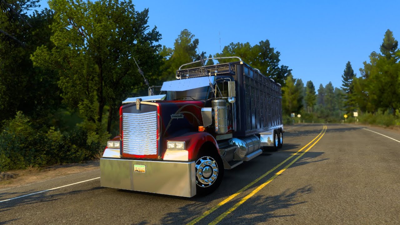 Probando el KW W900 Torton🚛 American Truck Simulator 1.41 - YouTube