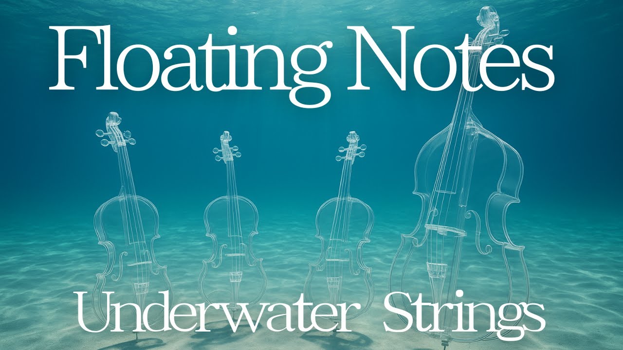 【Floating Notes】Dreamy underwater strings.Relaxation,Background Music ...