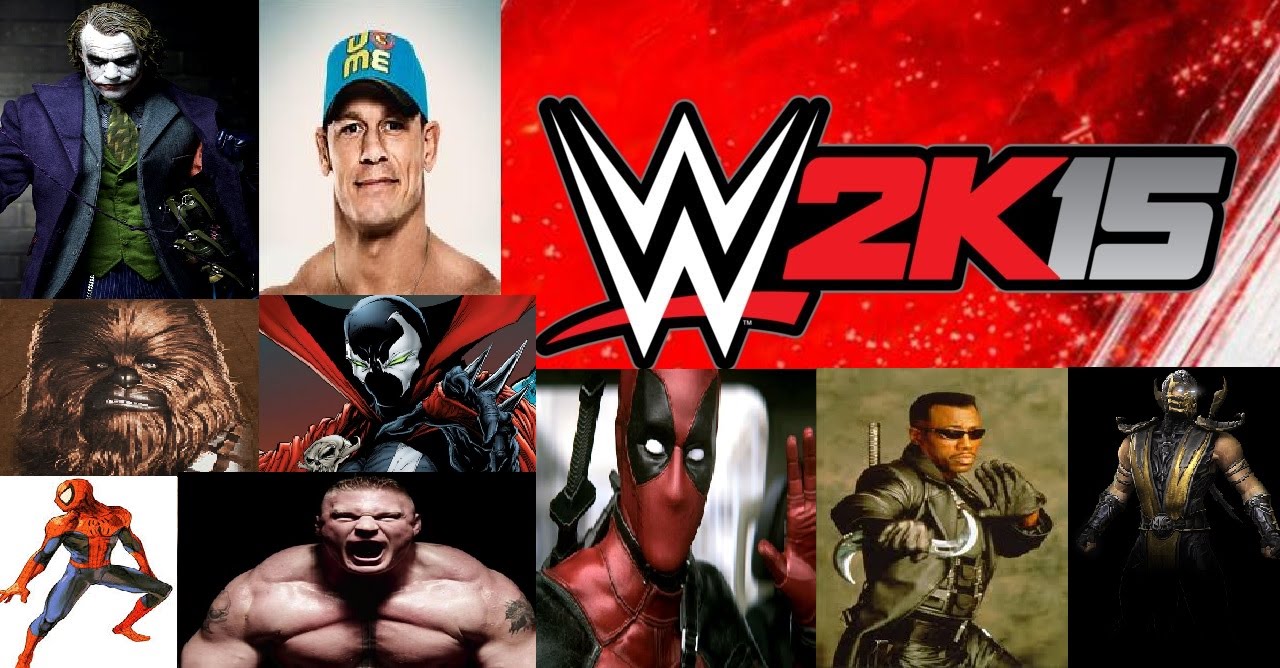 WWE 2k15 Full Royal Rumble Created Superstars and Superstars Great ...