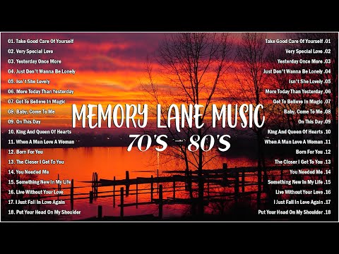 Memory Lane Music 70s 80s Playlist - The Three Degrees, Karen Carpenter, Maureen McGovern