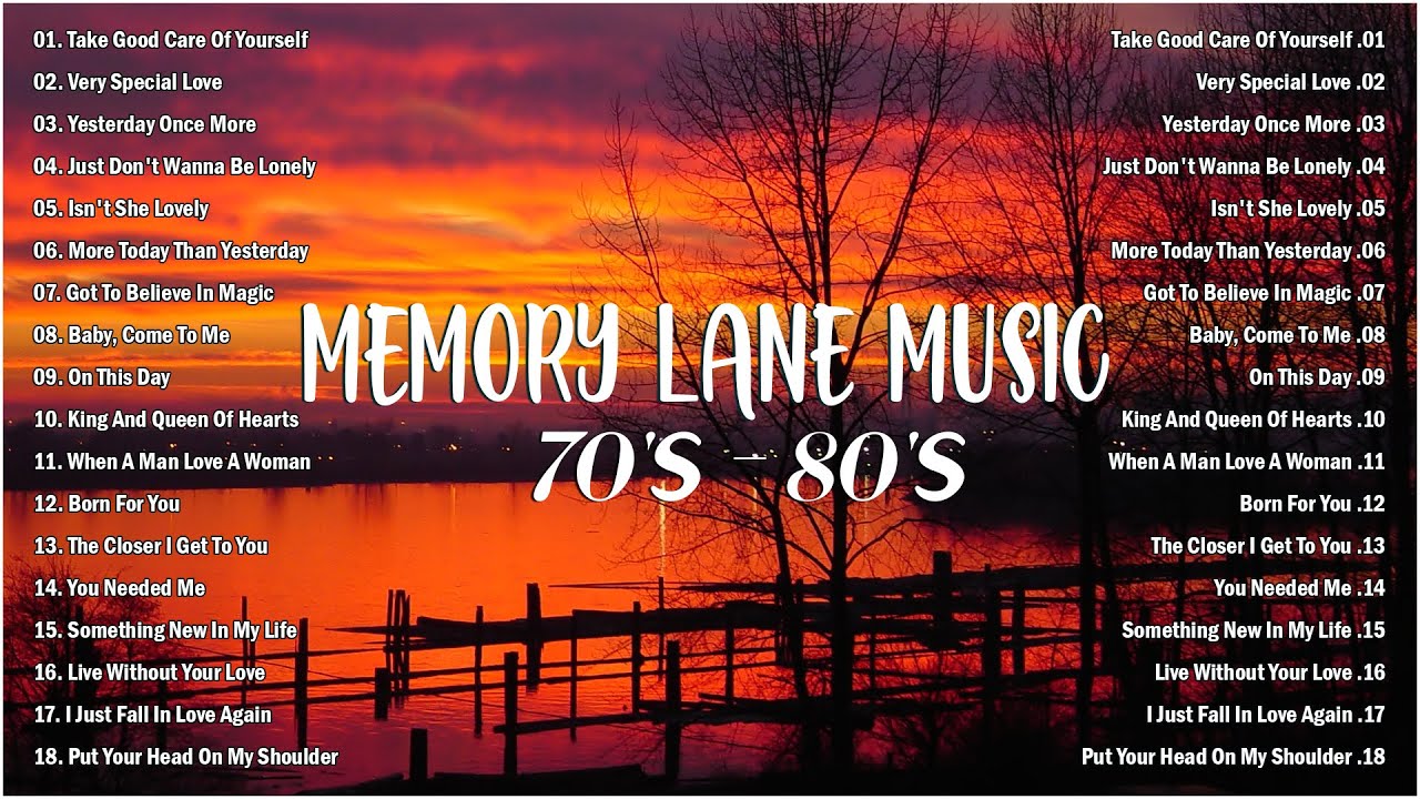 Memory Lane Music 70s 80s Playlist - The Three Degrees, Karen Carpenter ...