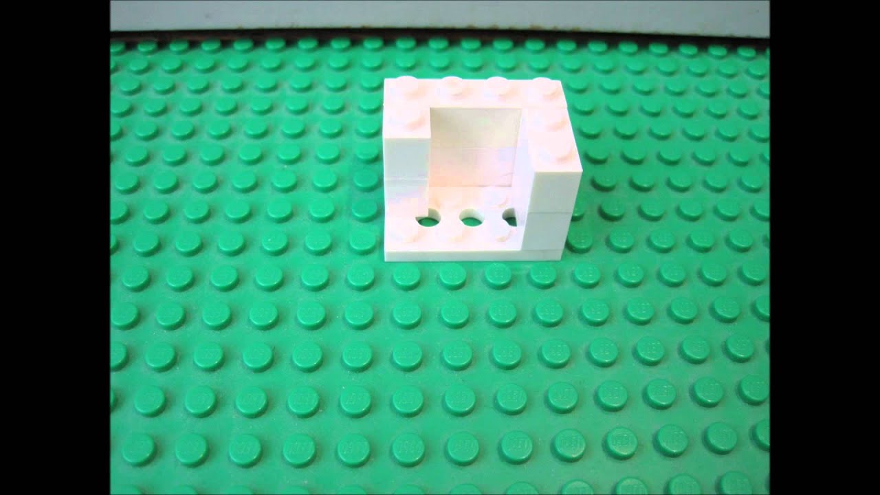Lego Building Episode 2.6 How to build a Lego Fridge (with Freezer ...