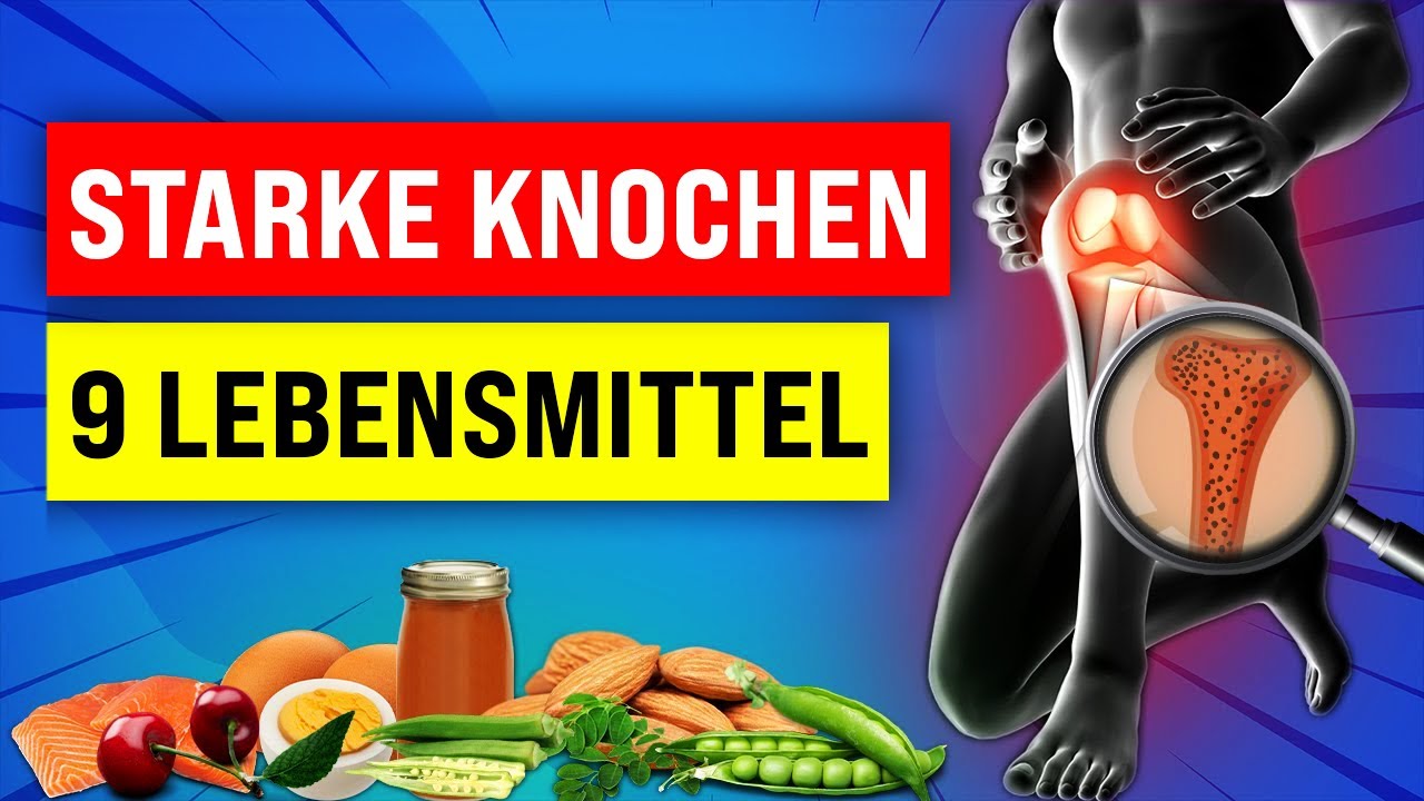 9 Lebensmittel für starke Knochen und Gelenke, die du jeden Tag essen ...