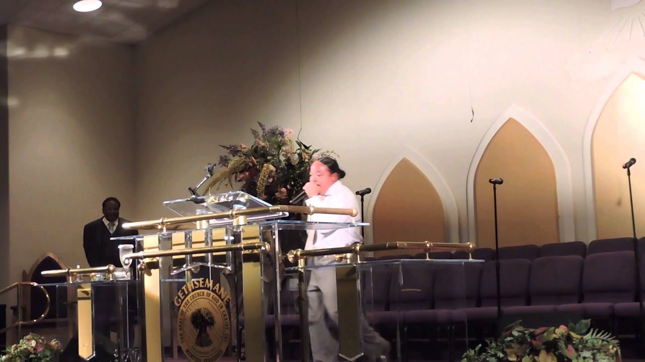 Eld. Gary Sprewell, Gethsemane COGIC, Lafayette, LA Part 2 - YouTube