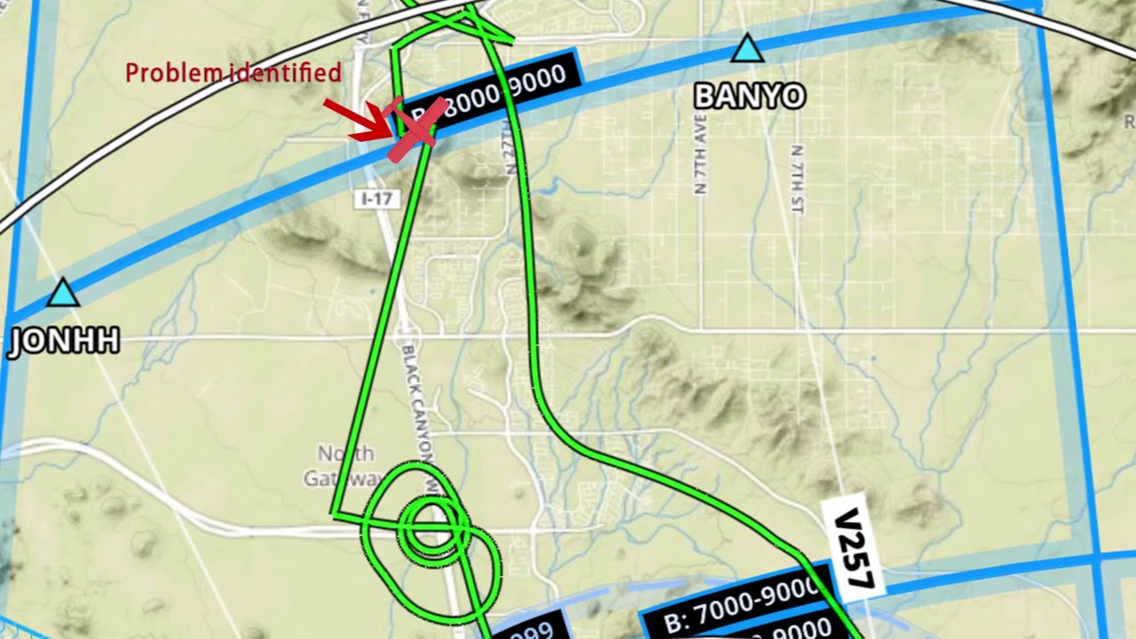 No-flap landing: KDVT - YouTube