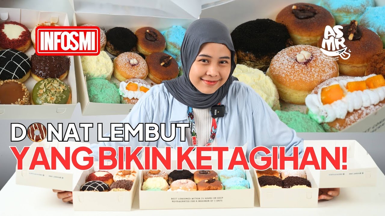 GIGITAN PERTAMA LANGSUNG JATUH CINTA, Rekomendasi Donat Di Sukabumi ...
