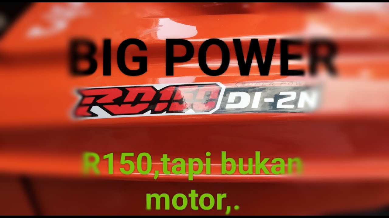 Test nyala RD150Di_2N,. - YouTube