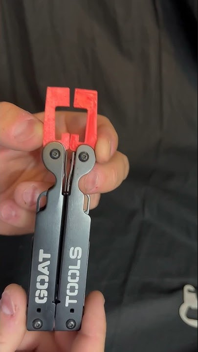 GOAT Multitool - Bottle Opener - YouTube