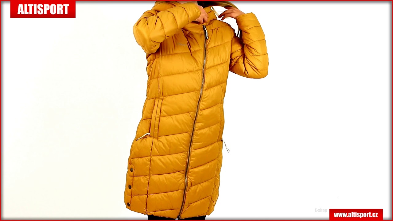 dámský zimní kabát alpine pro omega 3 lctp102 béžová - YouTube