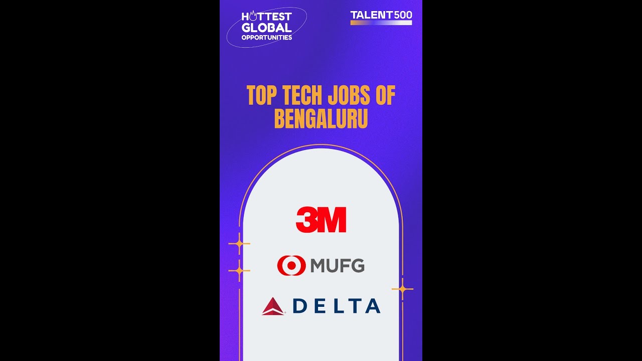 Top Jobs Of The Week | Talent500 - YouTube