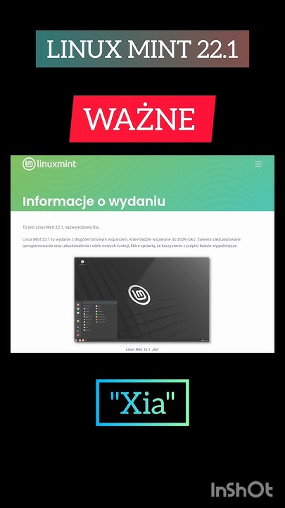 Linux Mint 22.1 "Xia" #shortvideo #short - YouTube