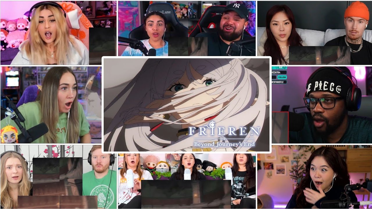Frieren and Fern vs Frieren's Clone Reaction Mashup - Frieren Beyond ...