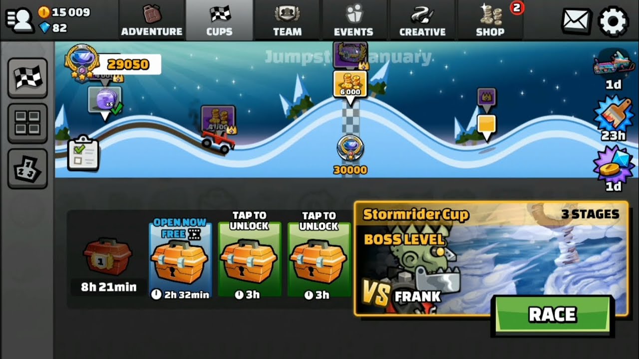 FRANK - Stormrider Cup Boss Level | Jumpstart January Boss Level - Hill ...