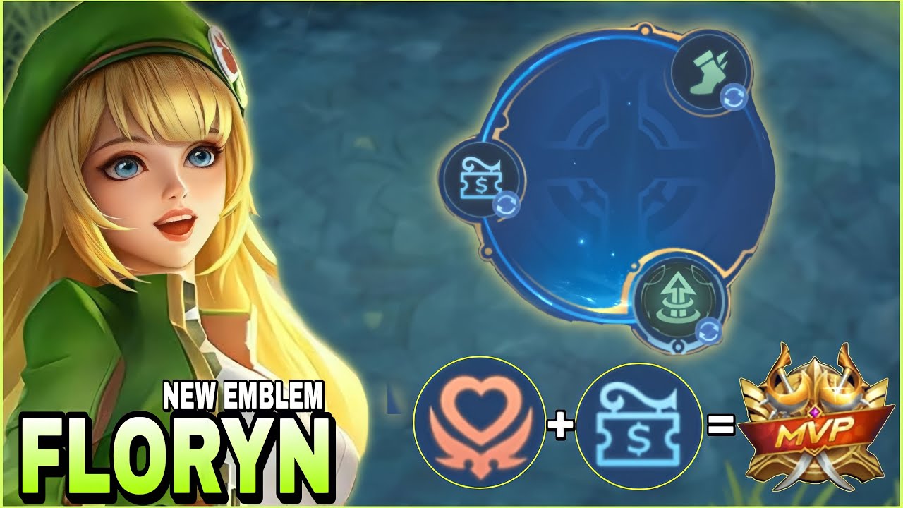 FLORYN BEST BUILD AND EMBLEM - TOP 1 GLOBAL FLORYN ~ MLBB - YouTube