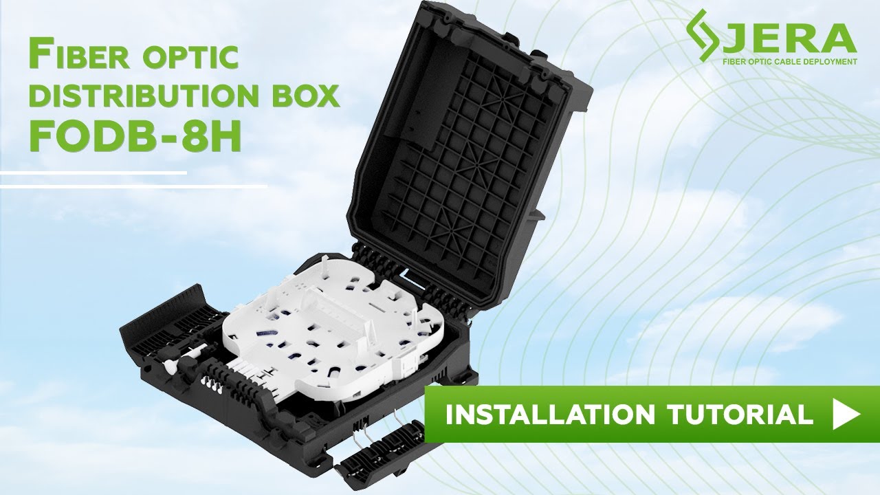 Fiber optic distribution box FODB-8H, IP68 waterproof FTTH splice ...
